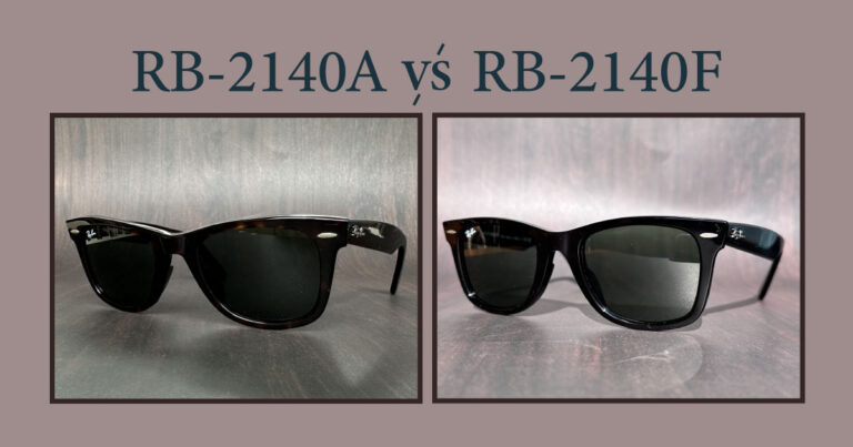 レイバンのRB2140-AとRB2140-Fの違いを徹底解説！ | メガディア